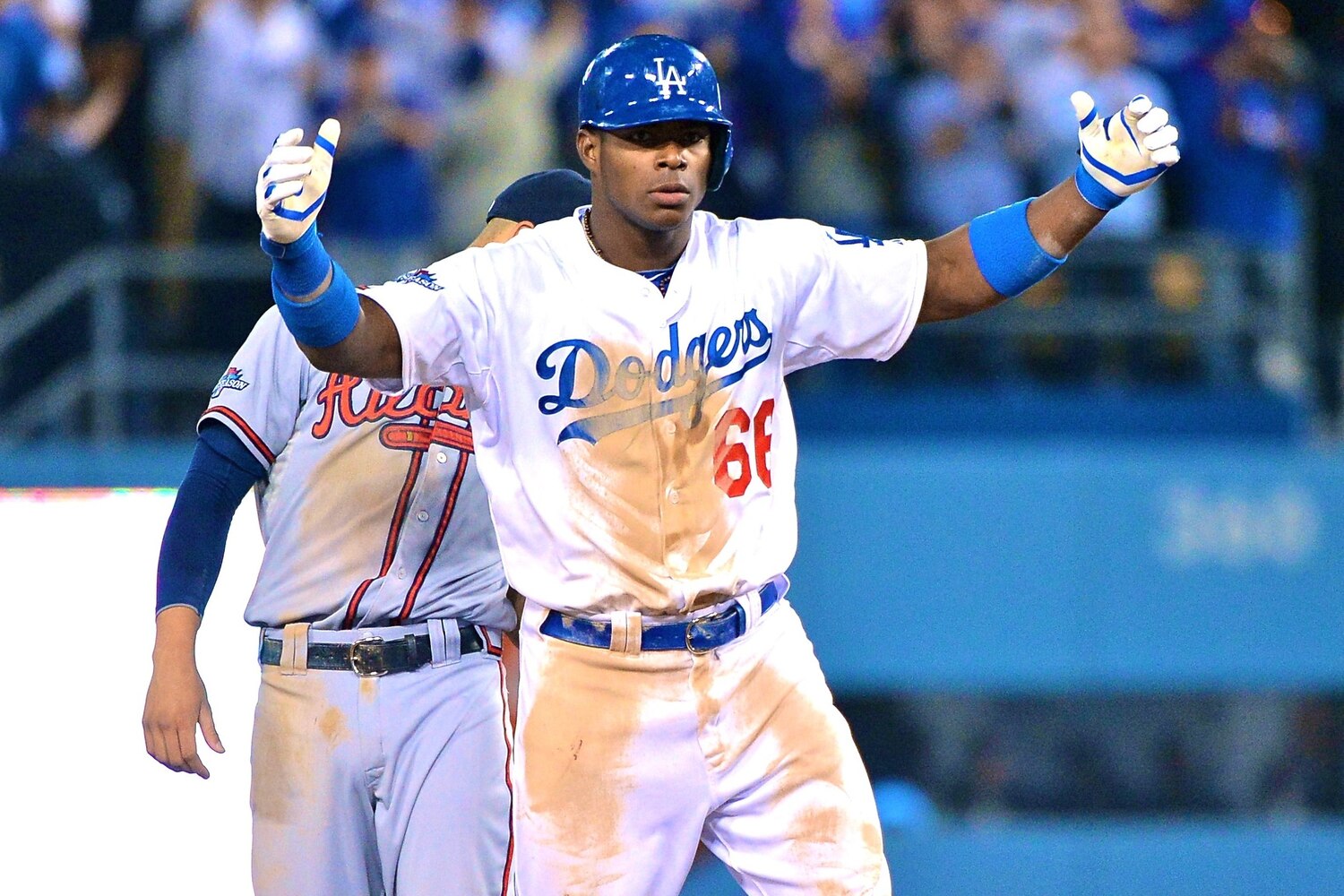 Dodgers Prove Their Bats Just as Dangerous as Arms in NLDS Victory over ...