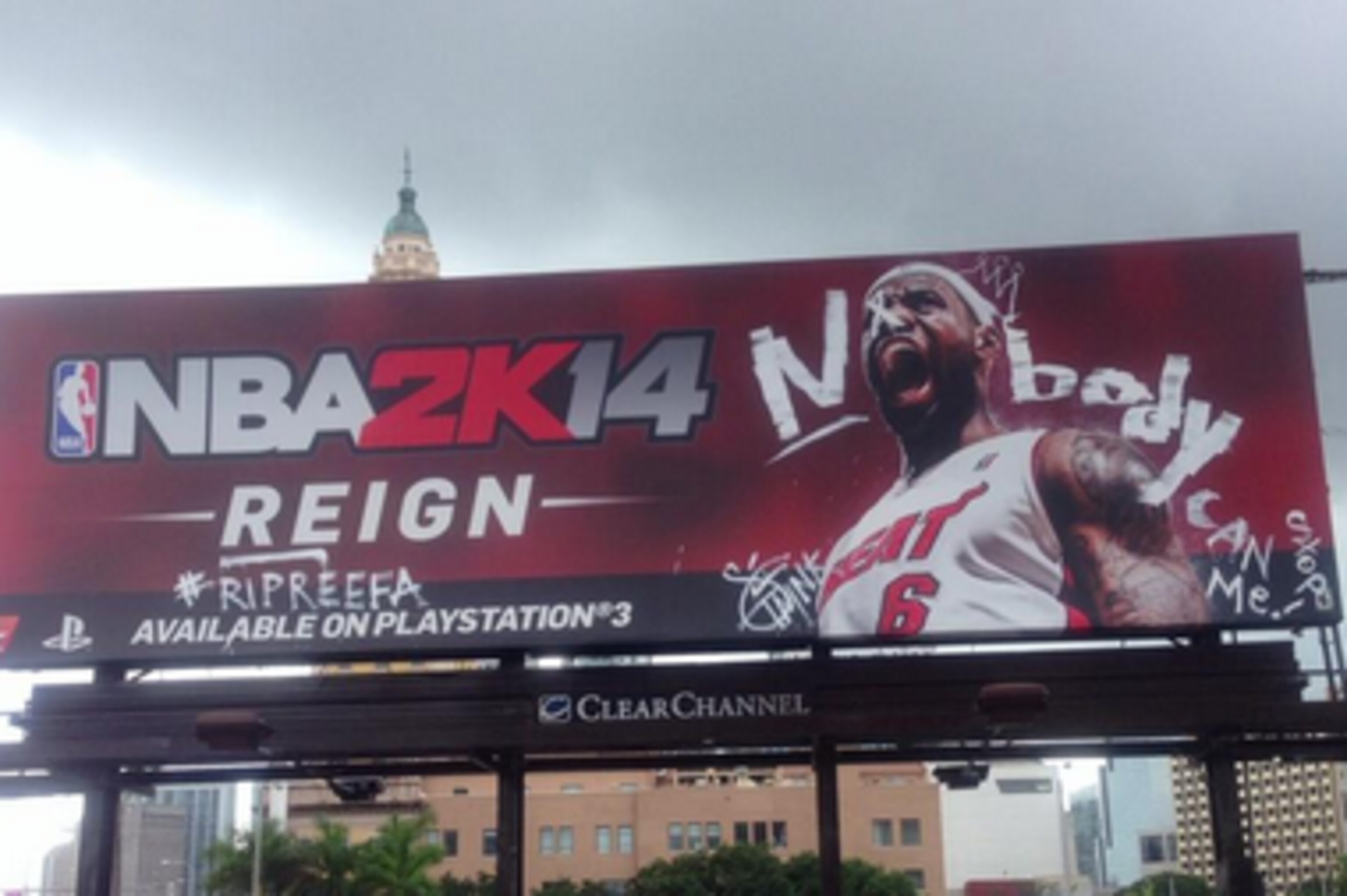 Lebron James Sprite Billboard