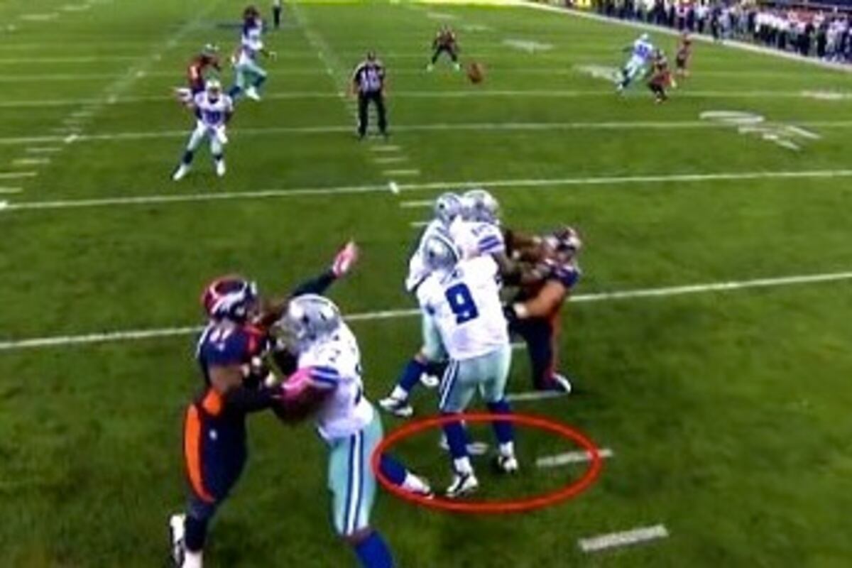 Dissecting Tony Romo's Game-Changing Interception Against Denver | News ...
