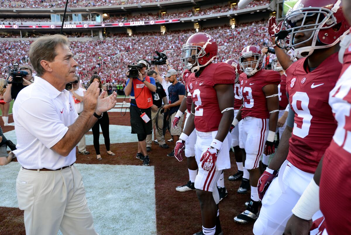 What Would the Vegas Line Be for Alabama vs Every Non-SEC Undefeated ...