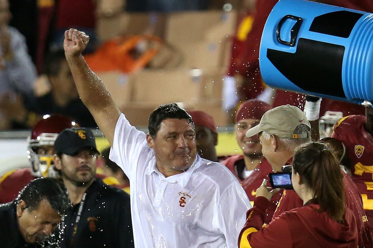USC Football: Grading Ed Orgeron's Debut as Interim Head Coach | News ...