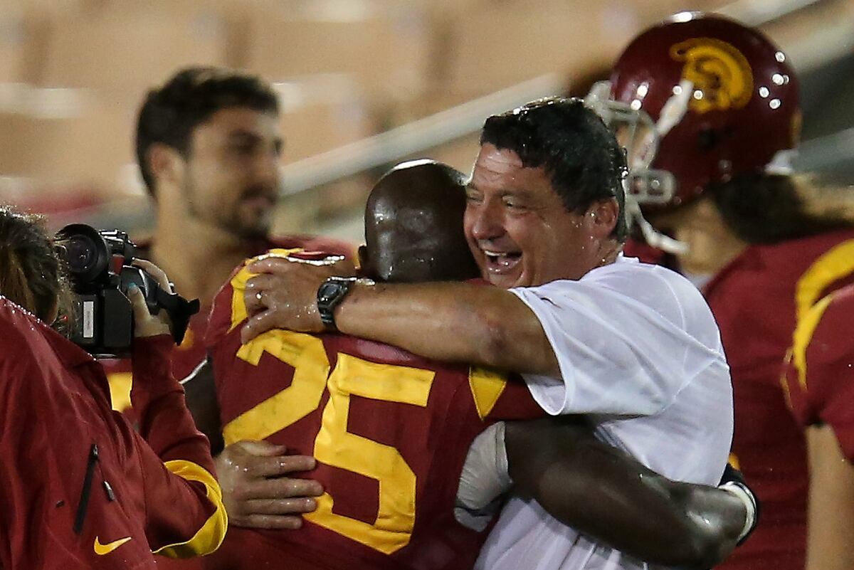 Is Ed Orgeron the Right Cornerstone for USC Football? | News, Scores ...