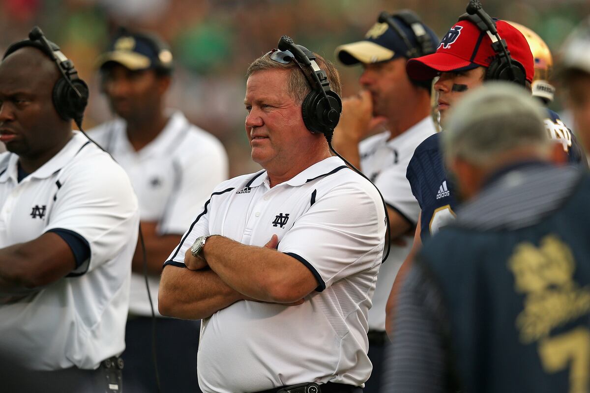 For Brian Kelly and Notre Dame, USC Is a Must-Win Game | News, Scores ...