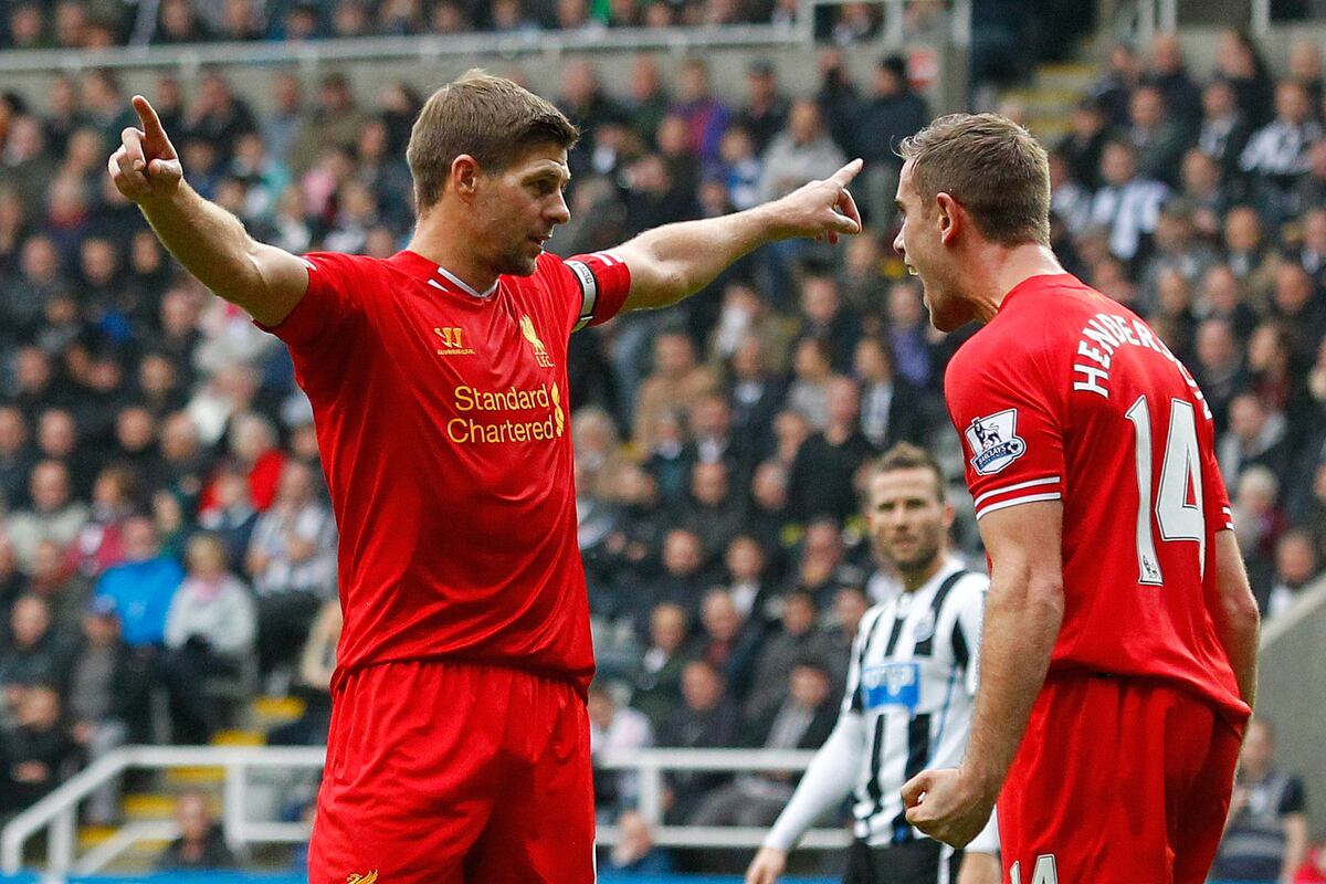Liverpool's Steven Gerrard Converts Penalty for 100th Premier League ...