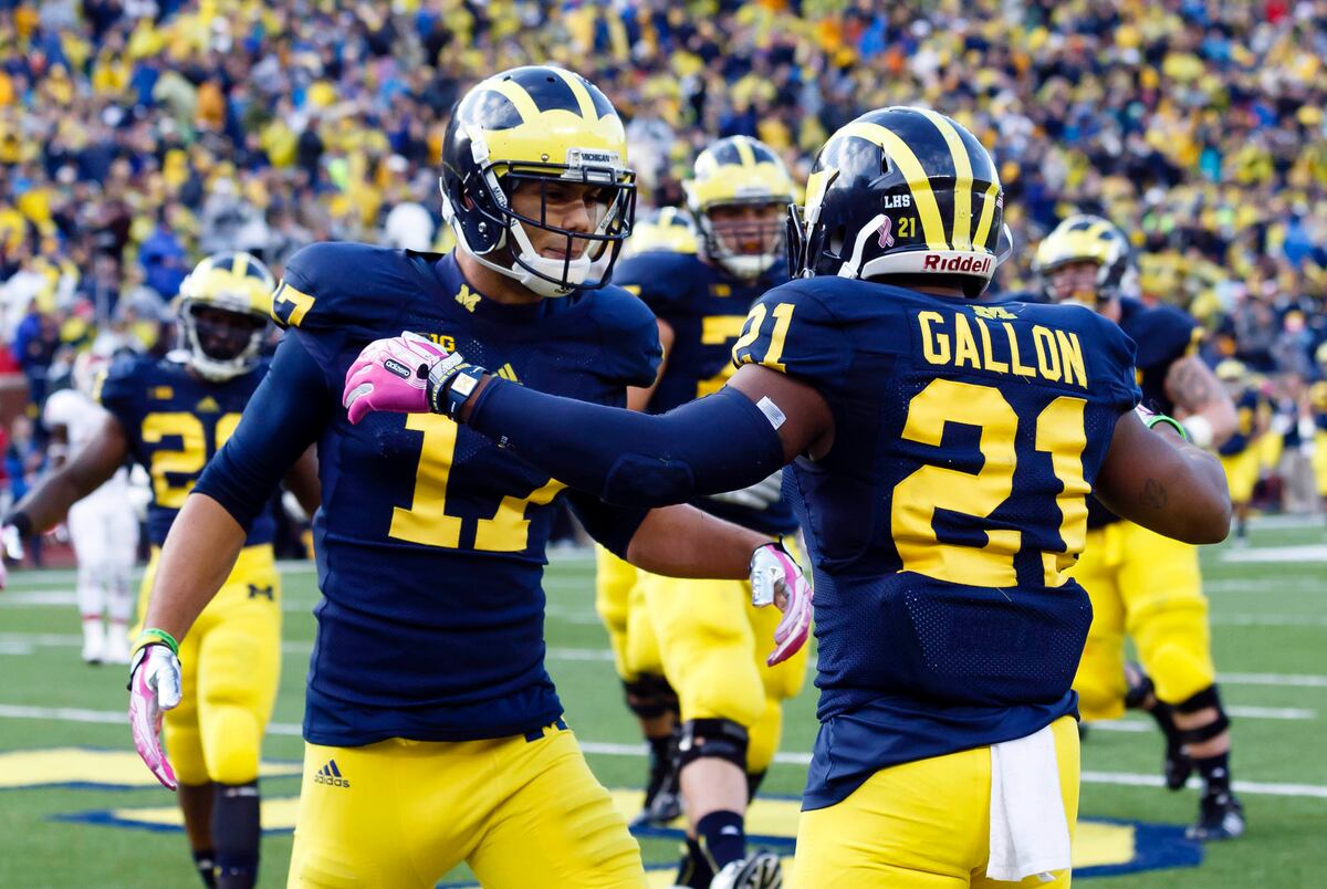 Michigan WR Jeremy Gallon Highlights Big Ten Football's Players of the ...