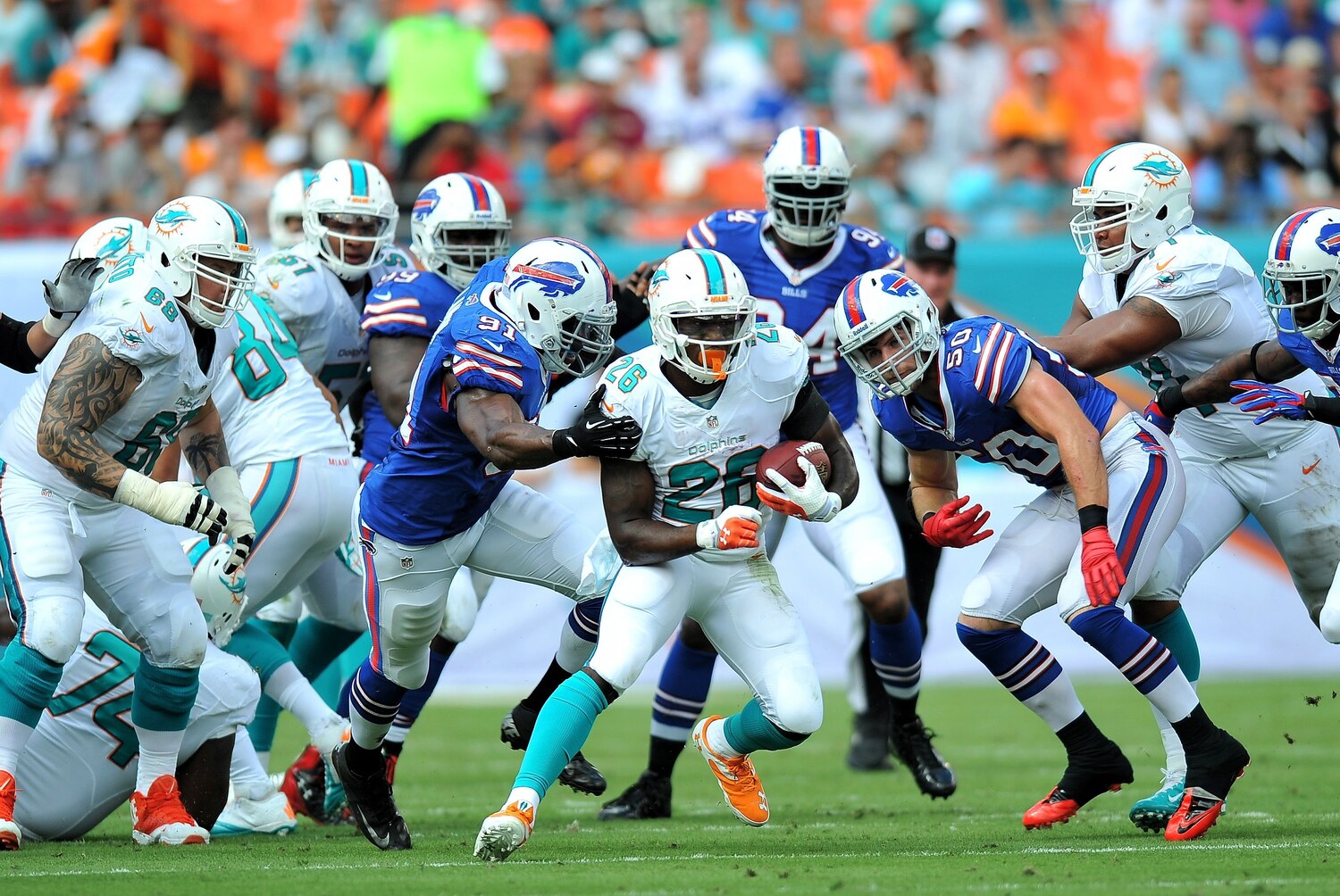 Miami Dolphins Must Stay Committed to Running Game to Right the Ship in ...