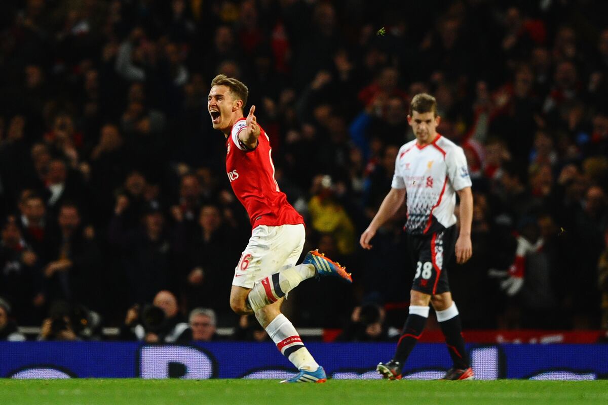 Film Focus: Mikel Arteta and Aaron Ramsey Dominate Liverpool in 2-0 ...