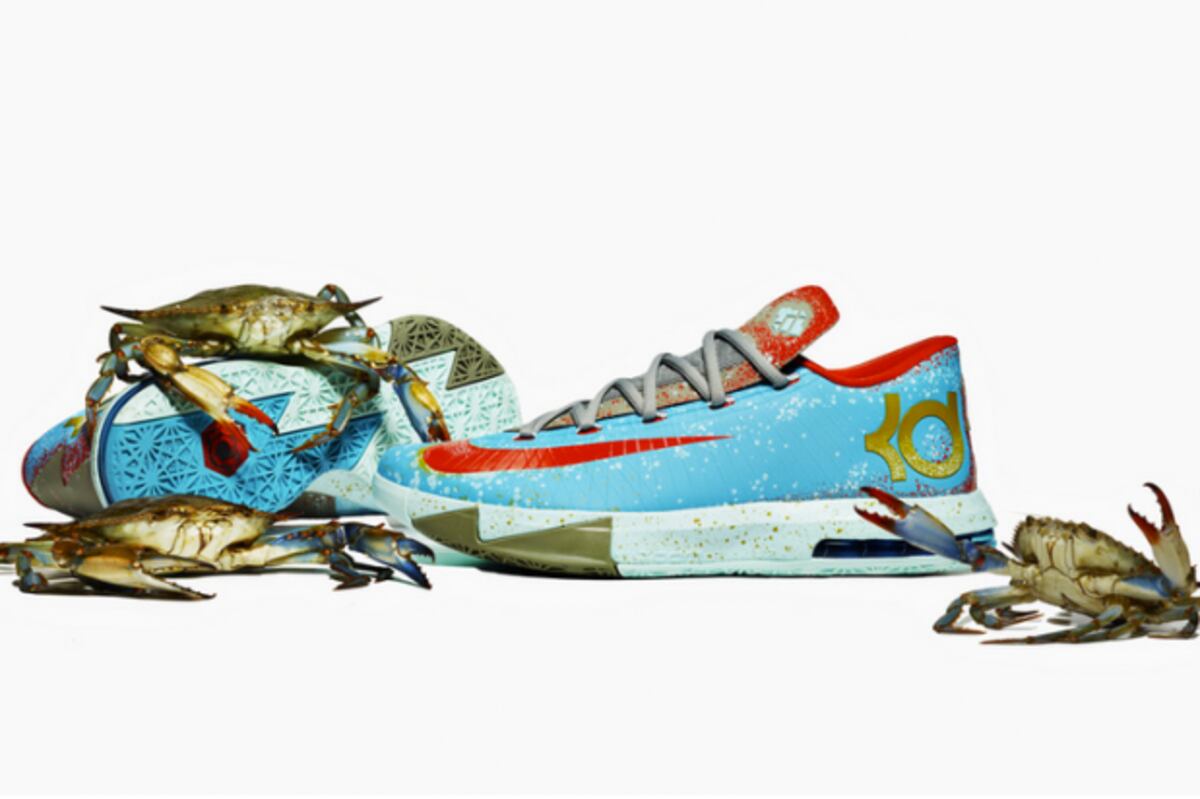 Kevin Durant Debuts New Shoes Kd Vi Maryland Blue Crab News Scores