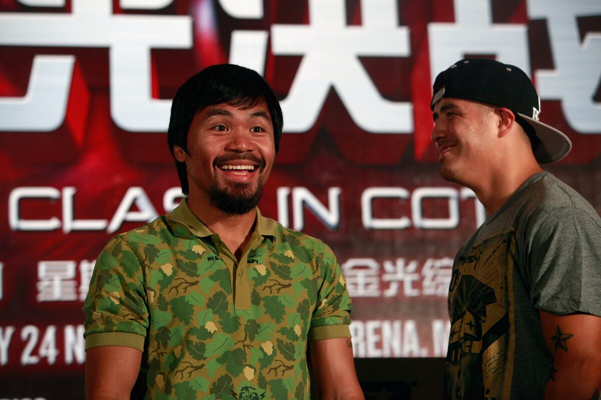 Brandon Rios Wise to Put His Game Face on Before Showdown with Pac-Man ...