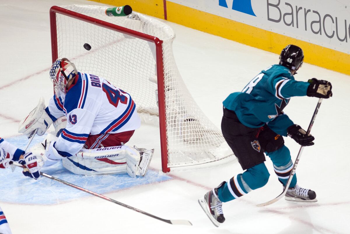 The San Jose Sharks' 5 Best Goals So Far in 2013-14 | News, Scores ...