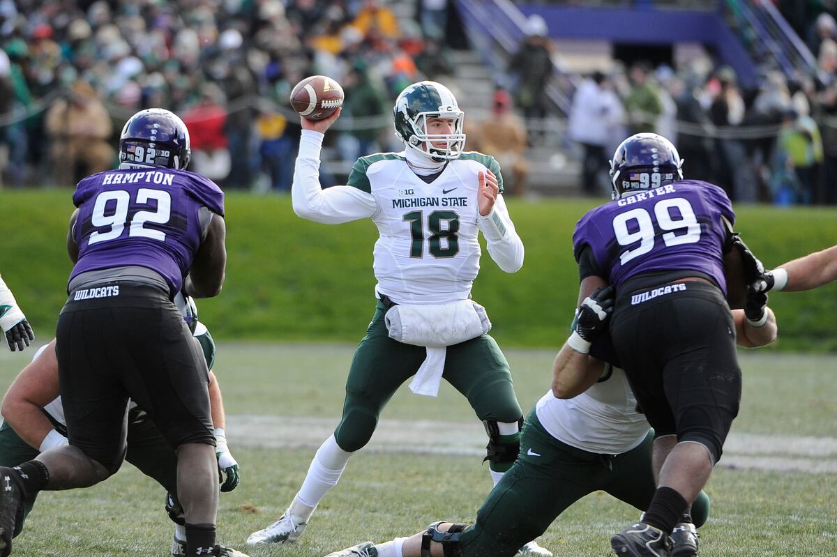 Connor Cook's Confidence Helps Michigan State Clinch Big Ten Title Game ...