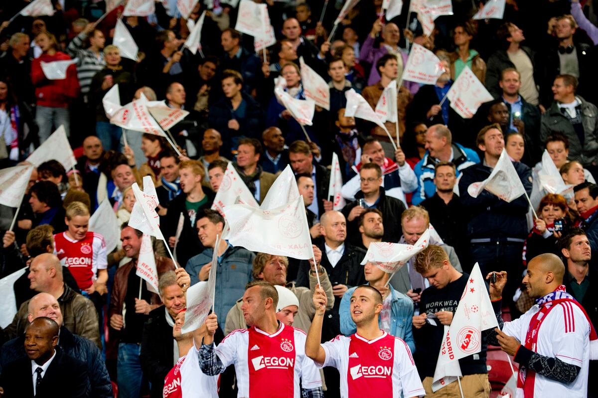 Ajax Issue Update On Condition Of Fan Who Fell From Stand During Barcelona Match News Scores