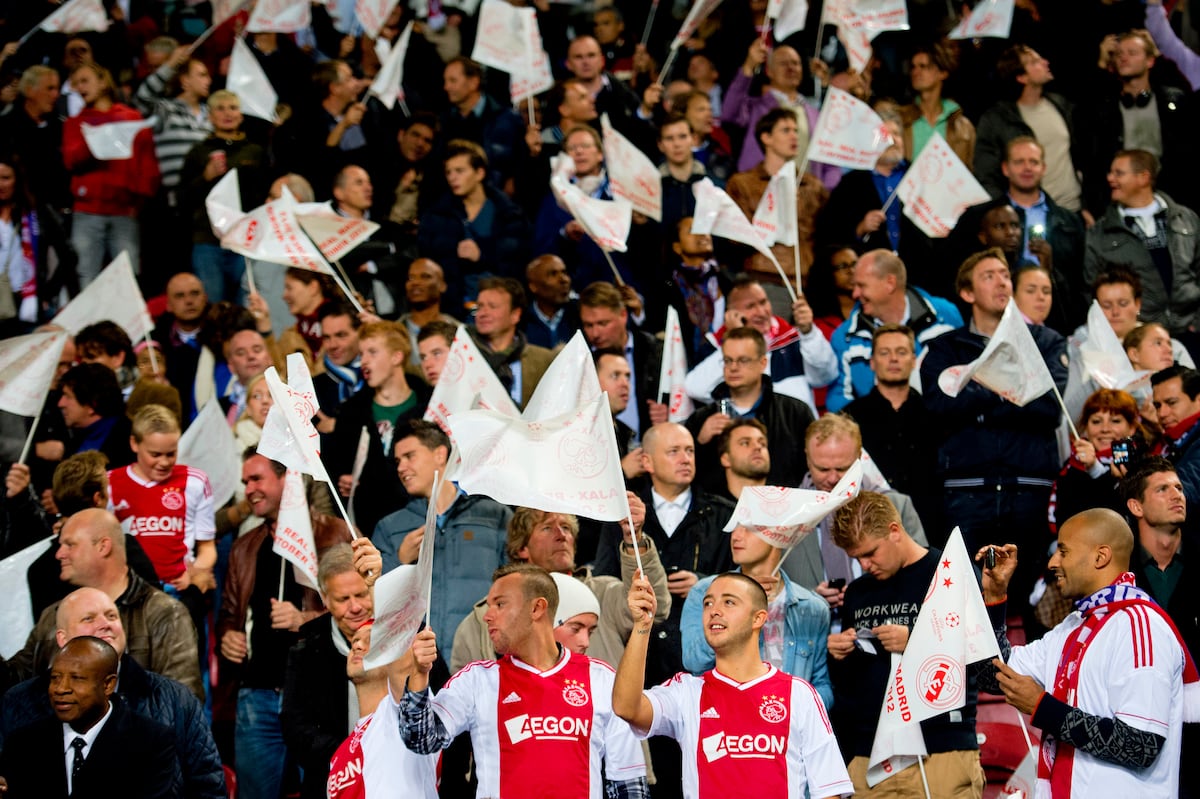 Ajax Issue Update On Condition Of Fan Who Fell From Stand During Barcelona Match News Scores