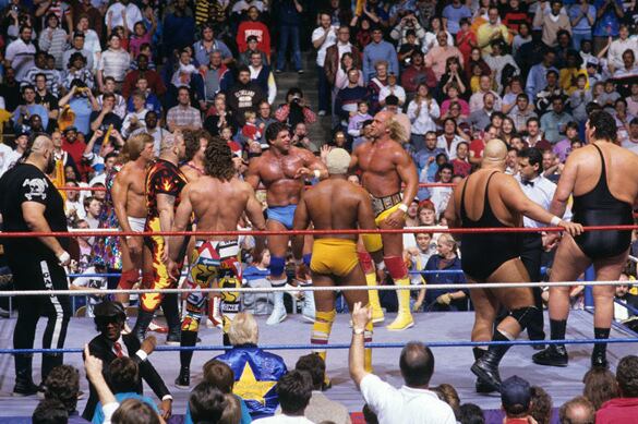 Classic FIRST SURVIVOR SERIES - Almost 30 years ago,Hulk Hogan Rick ...