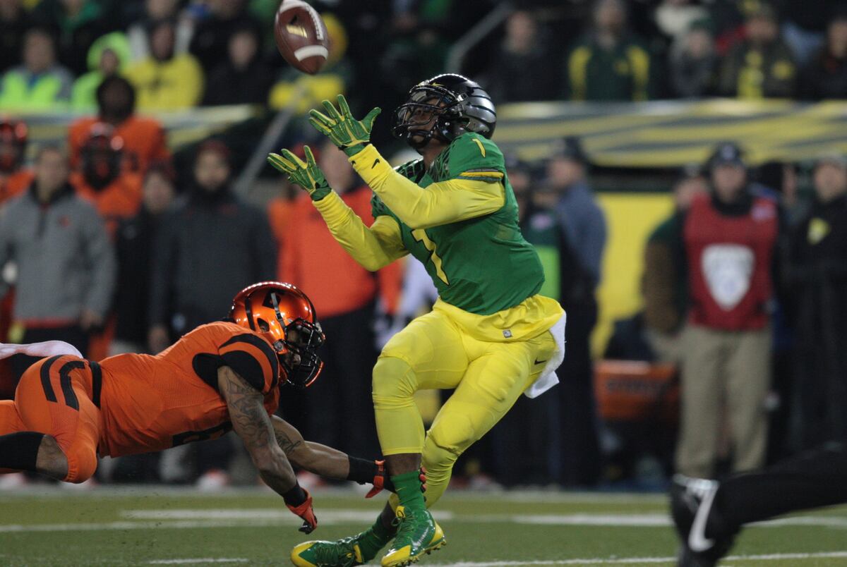Josh Huff's Updated 2014 NFL Draft Stock After 3-TD Performance vs ...