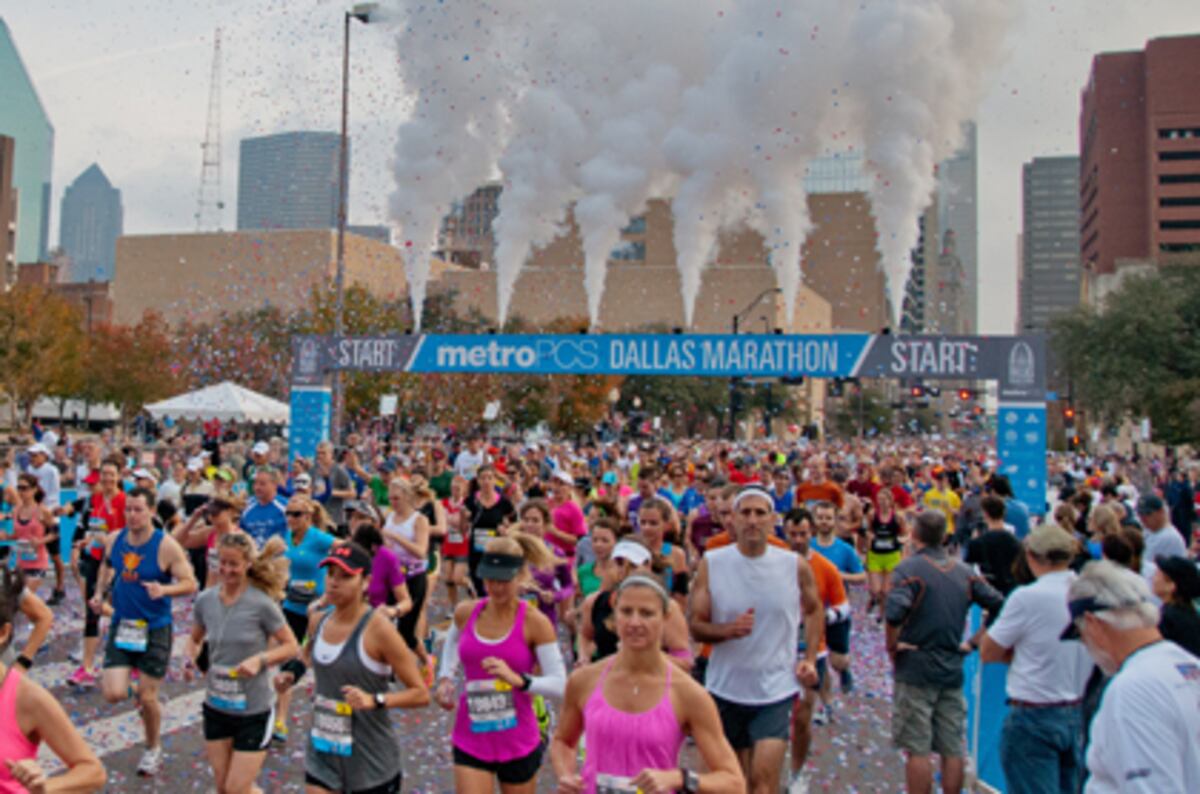 Dallas Marathon 2013: Route, Start Time, Date, TV Info and Live Stream ...