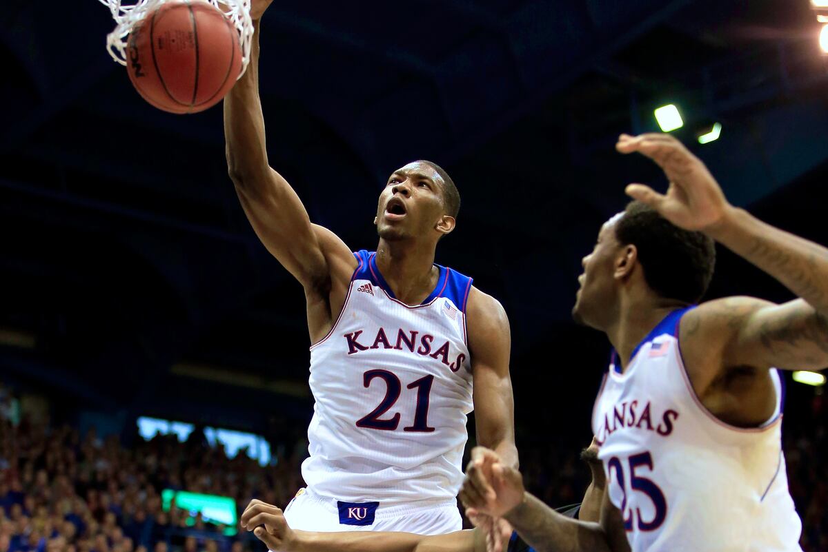 Kansas Big Men Taking Pressure off Andrew Wiggins as Jayhawks Thump ...