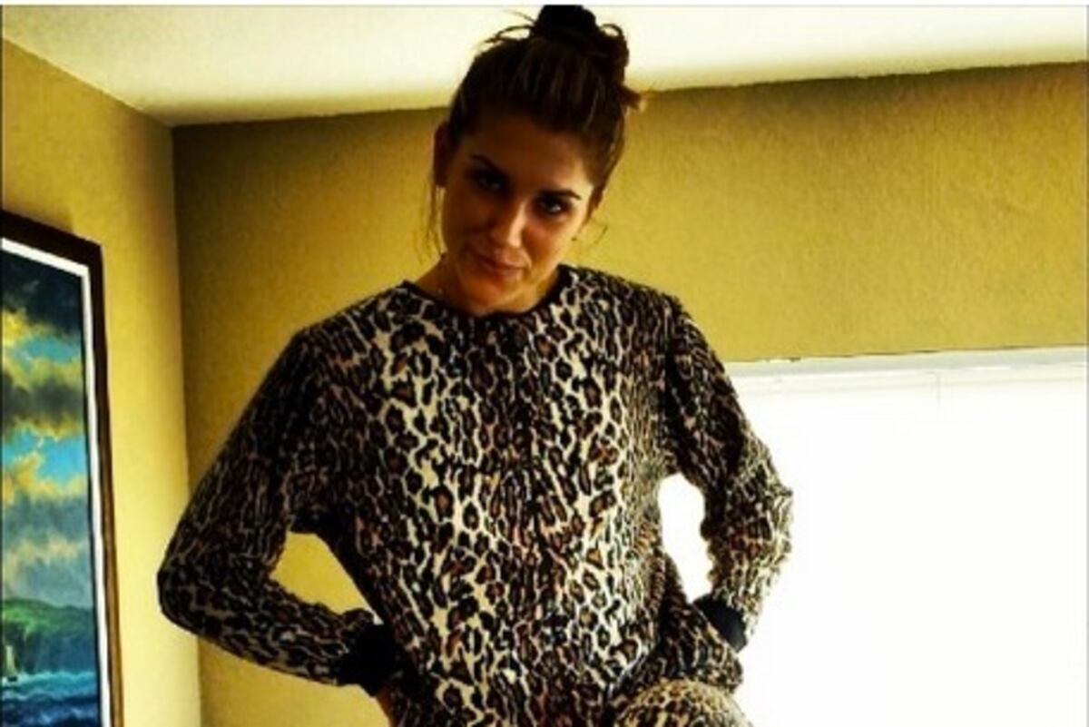 Alex Morgan Dressed Up in a Leopard Onesie for Christmas | News, Scores ...