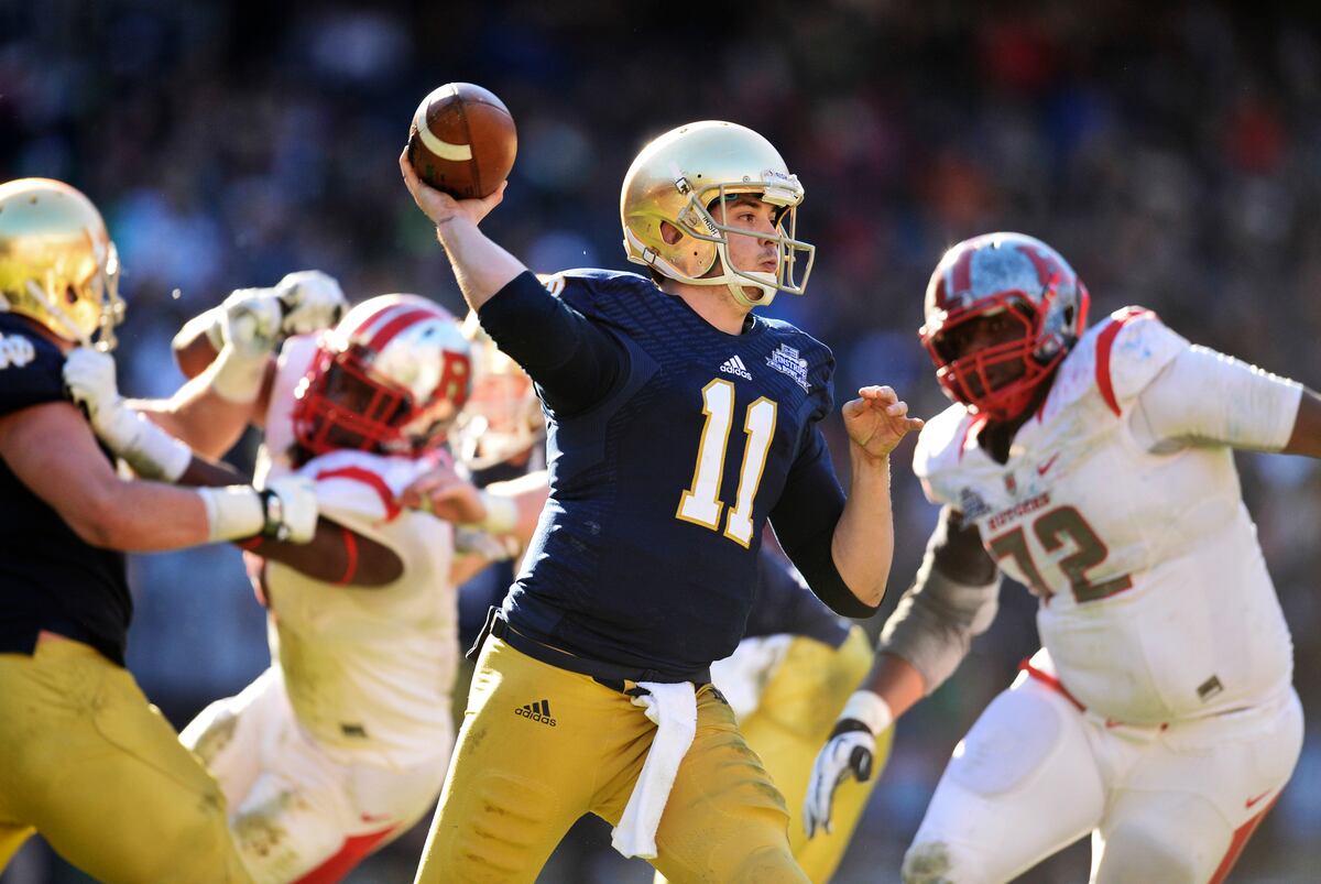 Rutgers vs. Notre Dame: Score, Grades and Analysis from 2013 Pinstripe ...