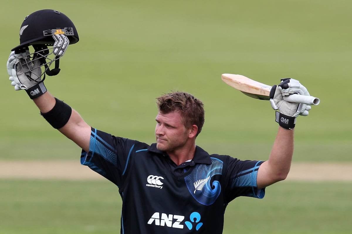 Watch Corey Anderson Break ODI Cricket Record with 36-Ball 100 for New ...