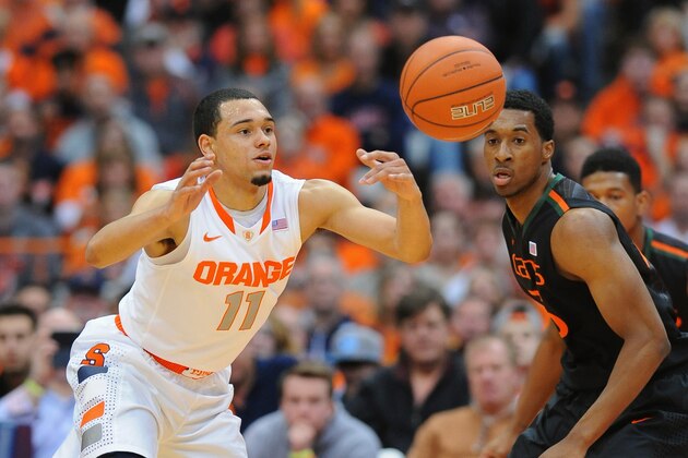 Syracuse Survives Scare from Miami at the Carrier Dome to Win Their ACC ...