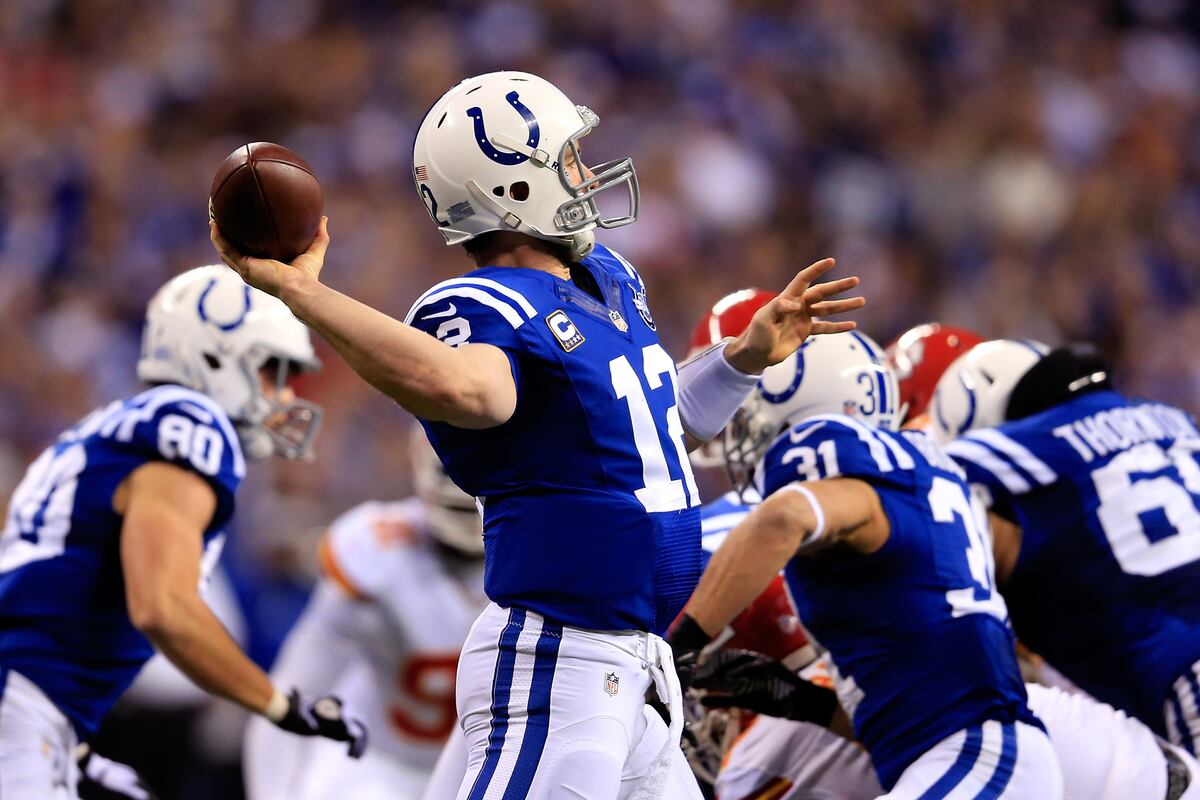 Andrew Luck and Indianapolis Colts Show They're Up for Any Challenge ...