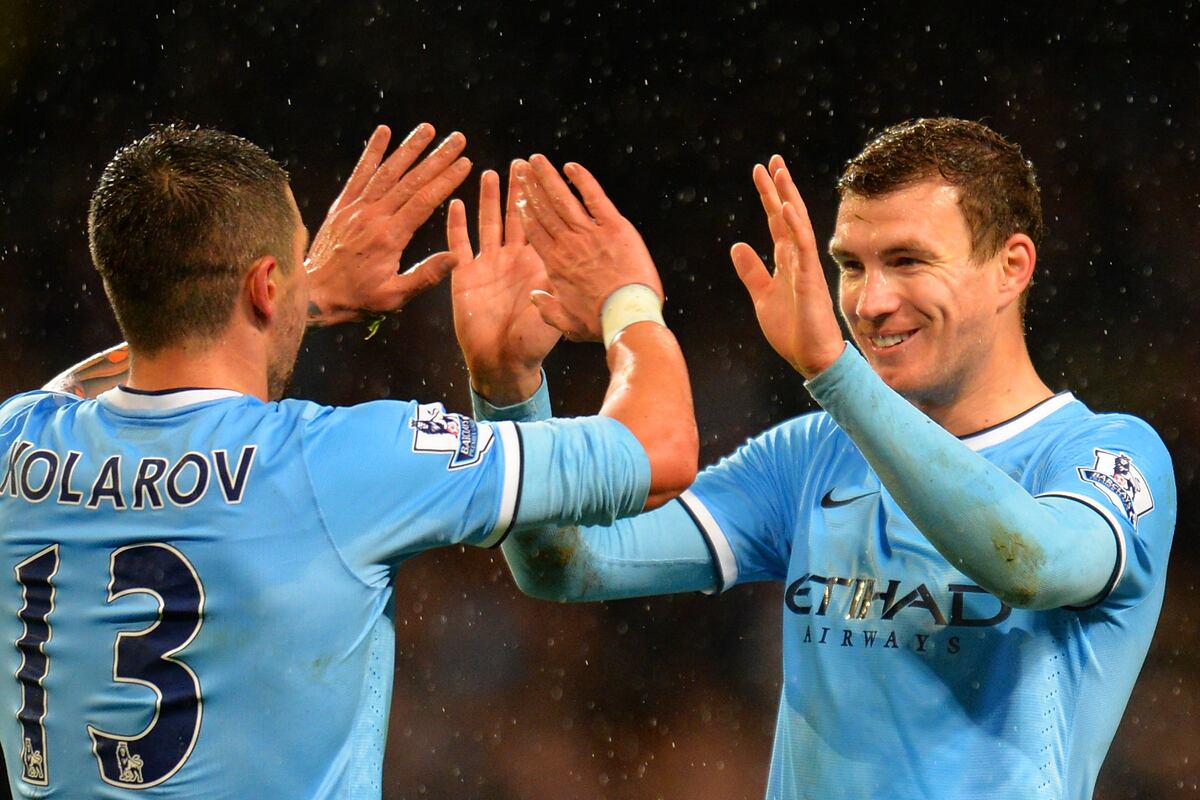 Edin Dzeko Lost Count Of Manchester Citys Score In 6 0 Rout Of West Ham United News Scores