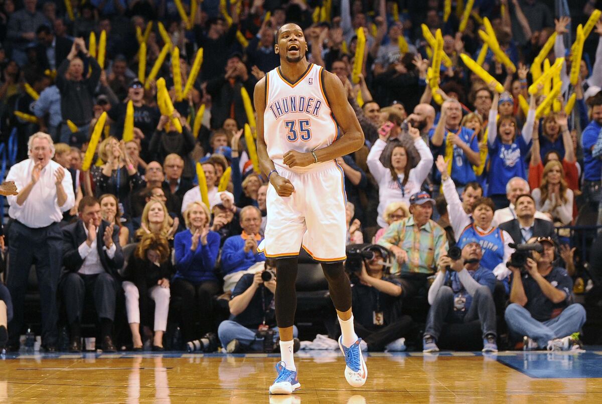 Kevin Durant Is Oklahoma City Thunder's and NBA's MVP | News, Scores ...