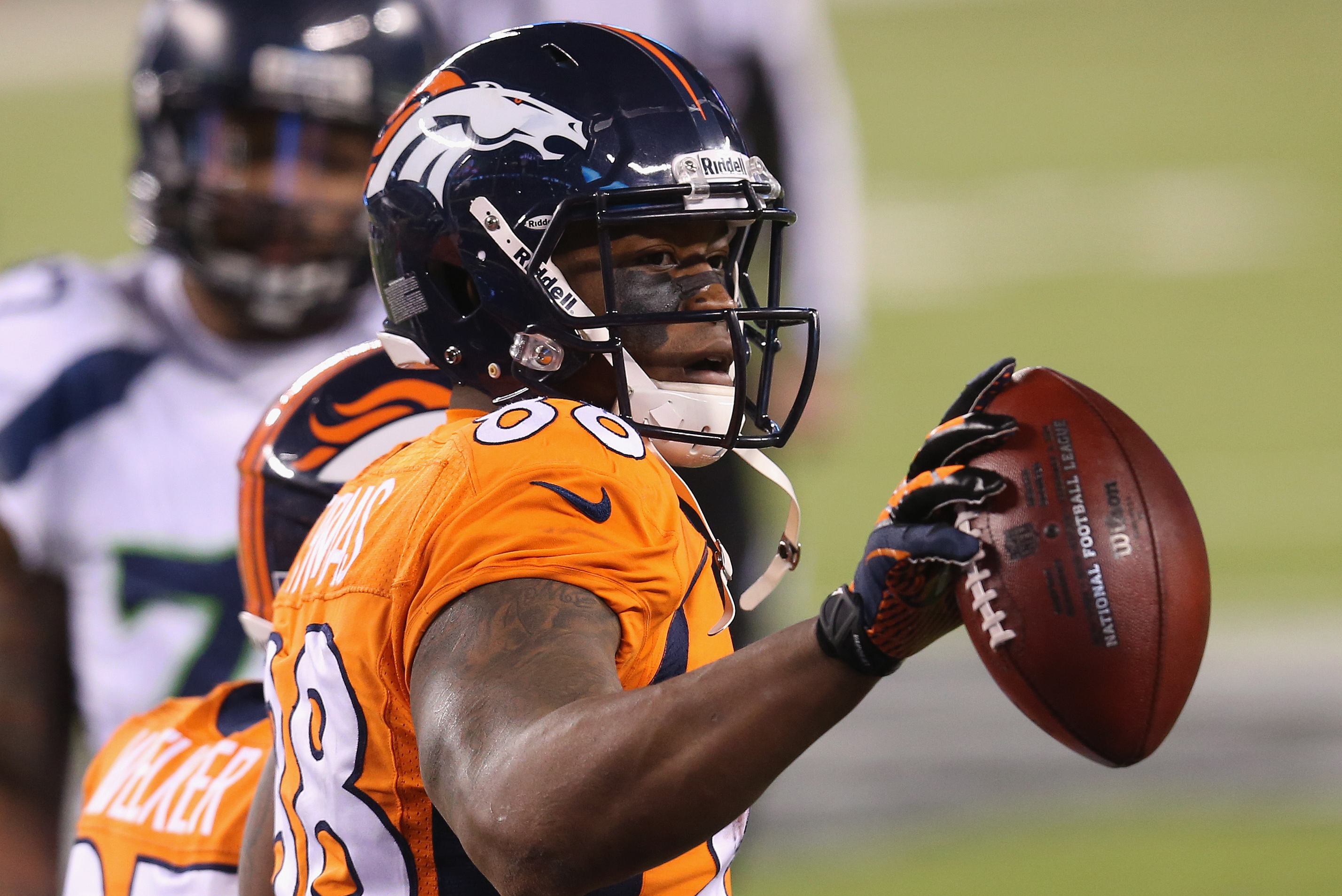 Demaryius Thomas Sets Super Bowl Record with 13 Receptions | Bleacher ...