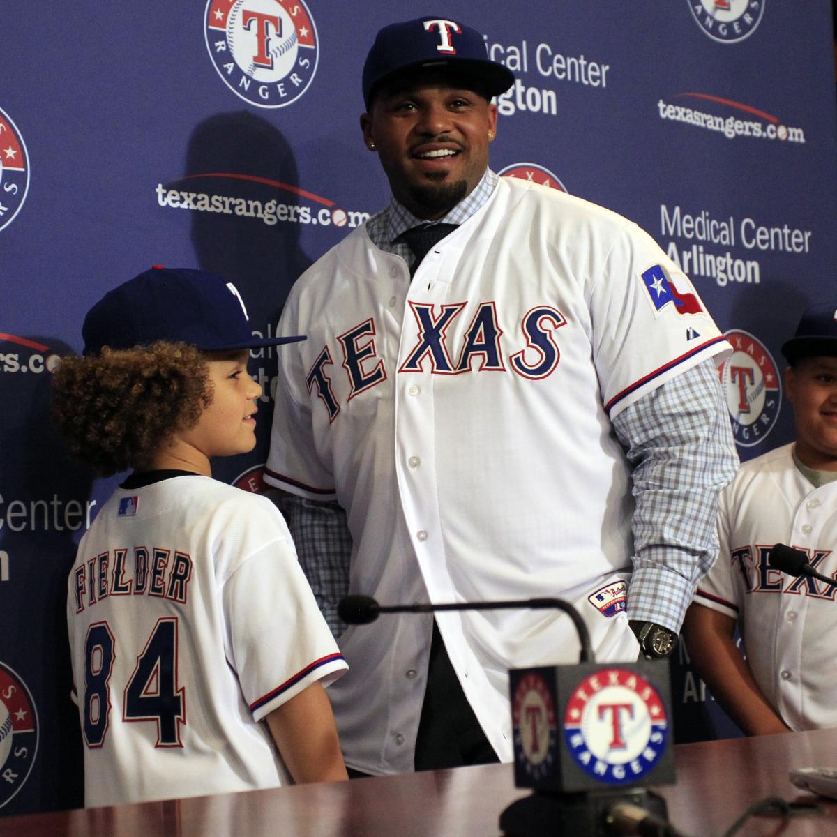 What Is Prince Fielder's New Ceiling in the Texas Rangers Lineup ...