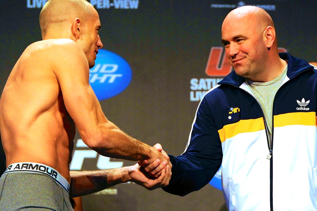 Dana White: GSP Using 'Crazy' Headache Excuse as a 'Smokescreen' | News ...