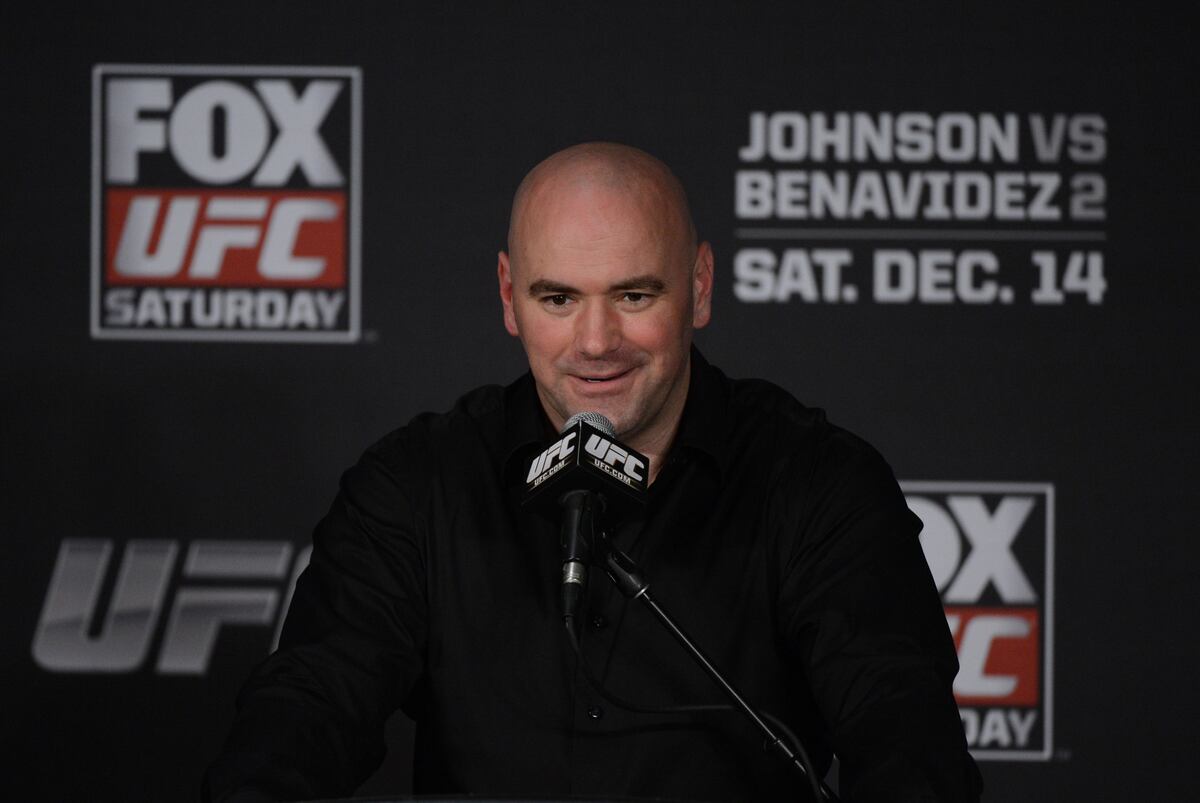 Dana White: The UFC President Is a Race Car in the Red | News, Scores ...