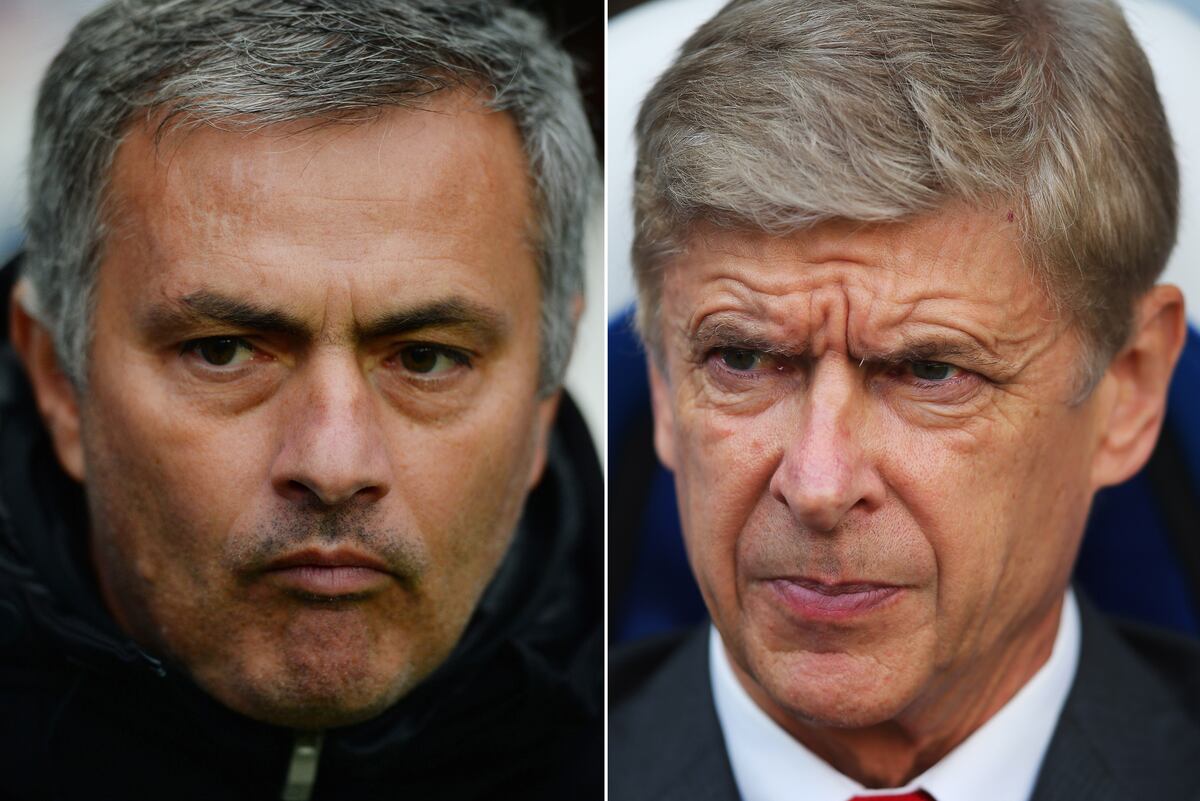 Arsene Wenger and Jose Mourinho's Rivalry Defined by Opposite ...