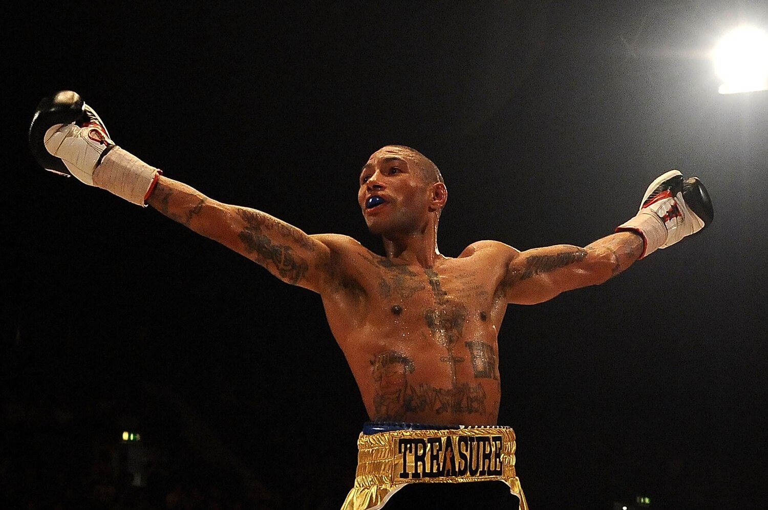 Theophane Tattoos Celebs In Sport: Ashley "Treasure" Theophane