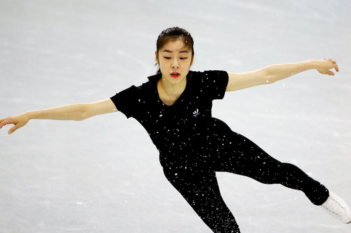 Yuna Kim In 1st Place After Womens Figure Skating Single Short Program