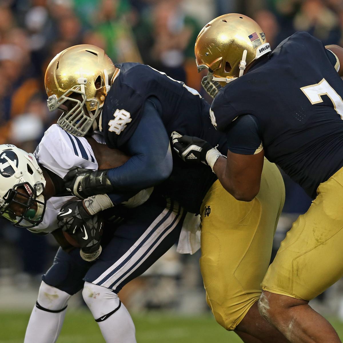 Notre Dame Football: Tracking 2014 NFL Combine Results for Former Irish ...