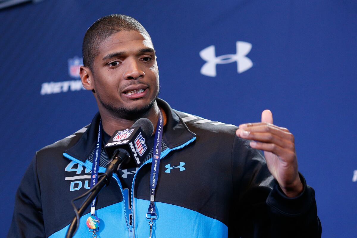 Michael Sam Speaks to Media at 2014 NFL Combine | News, Scores ...