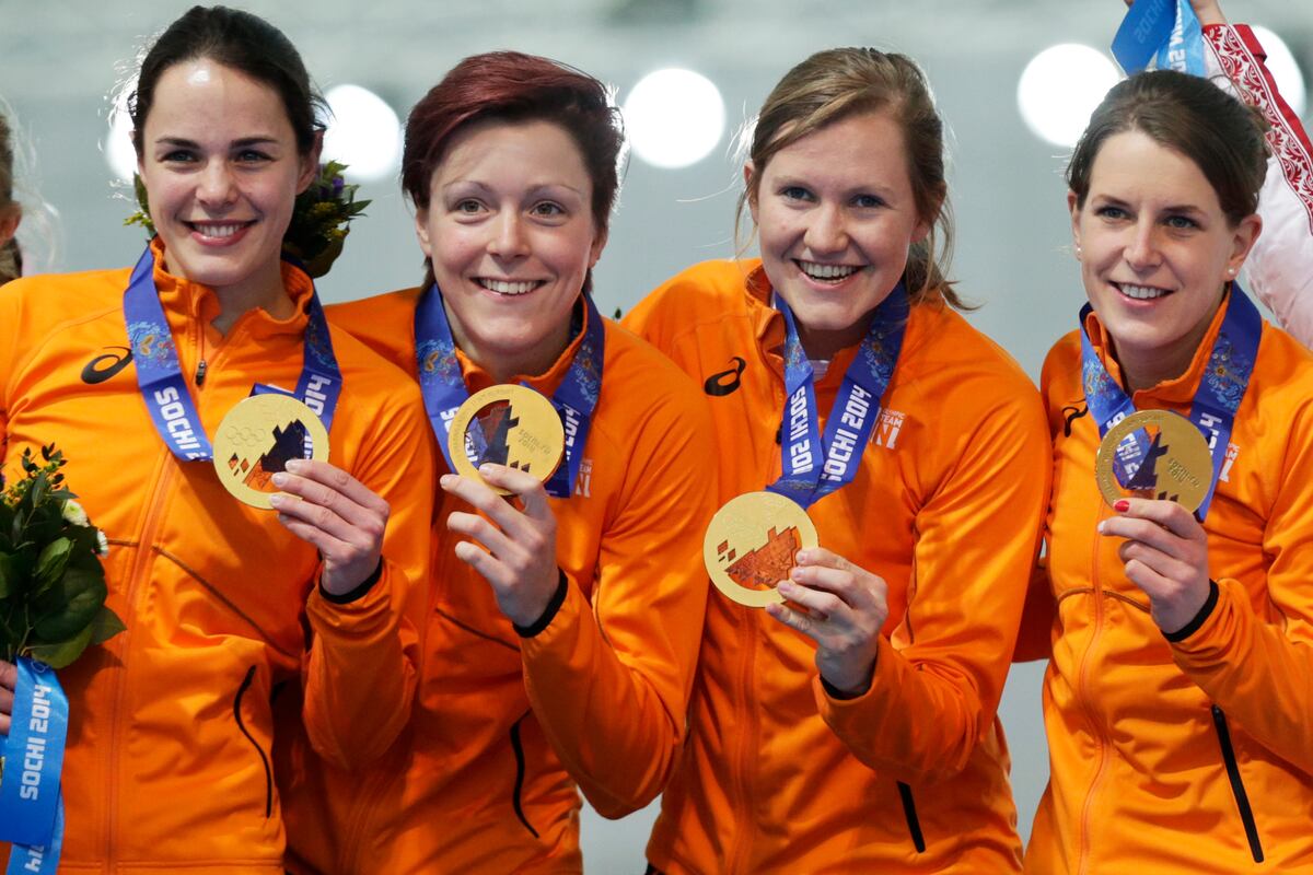 Dutch Speedskaters Conclude Dominant Effort at Sochi Olympics with 23 ...