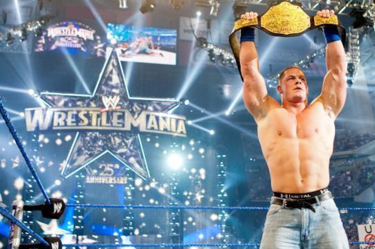 Power Ranking All Of John Cenas Wrestlemania Matches News Scores