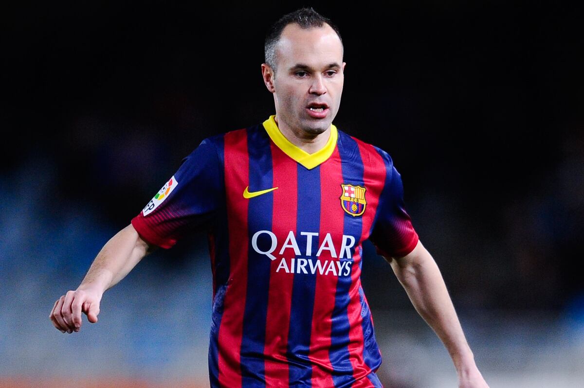 Andres Iniesta Thanks Fans After Loss of Child Causes Barcelona Absence ...