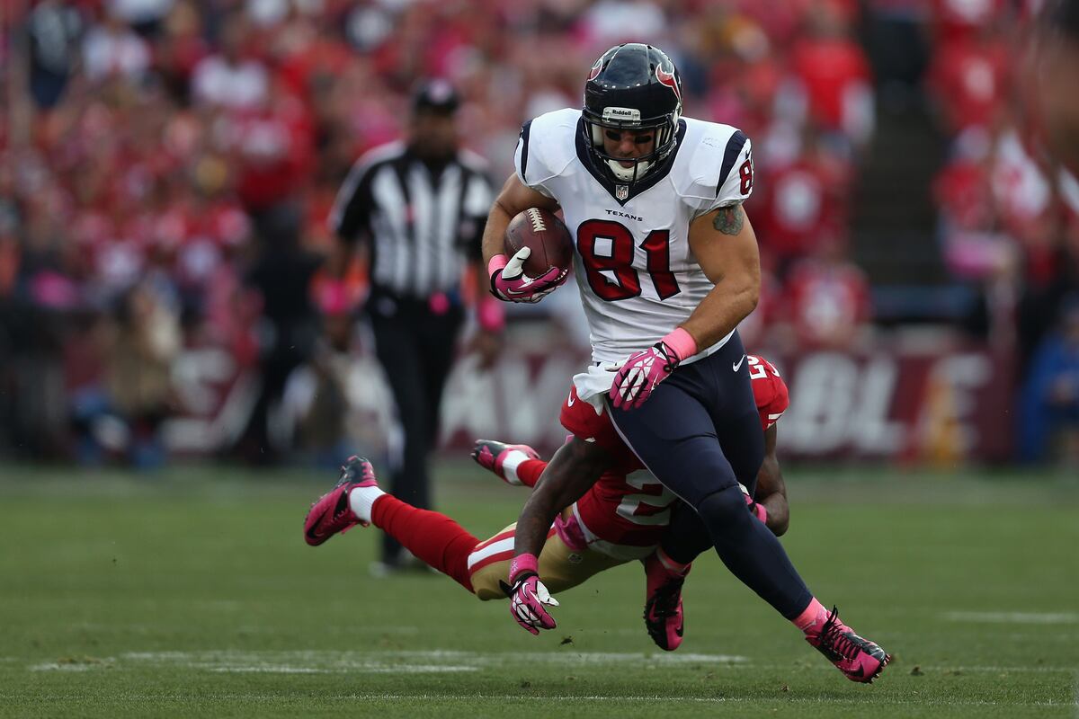 Owen Daniels Cut by Texans: Latest Details, Comments and Analysis ...