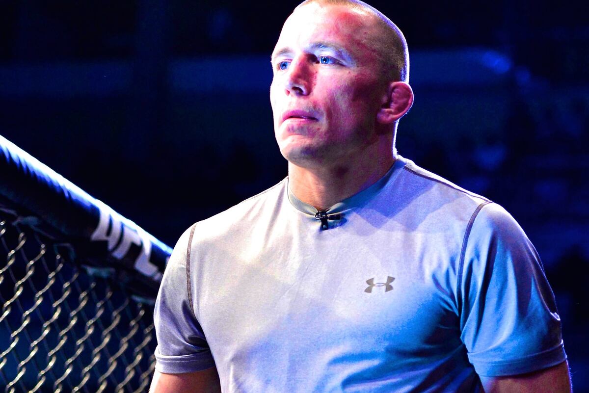 Georges St-Pierre Teases Return to MMA, Still Training Every Day | News ...