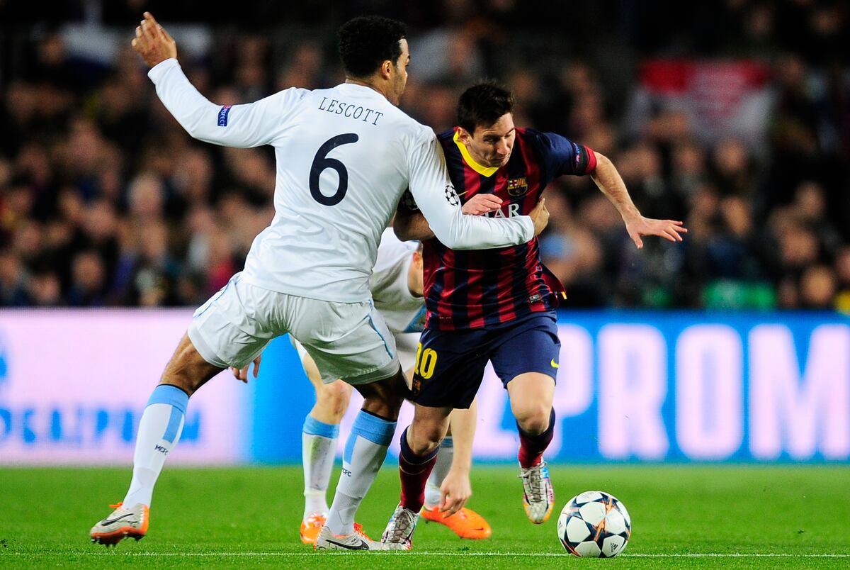 Film Focus: How Lionel Messi Preyed on Joleon Lescott's Inadequacies ...
