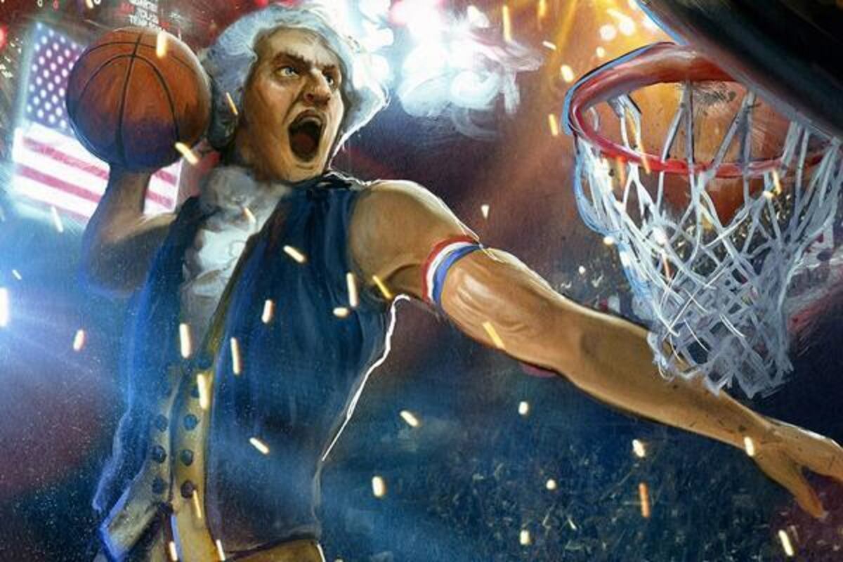 Drink in This Painting of George Washington Posterizing Kim Jong-Un ...