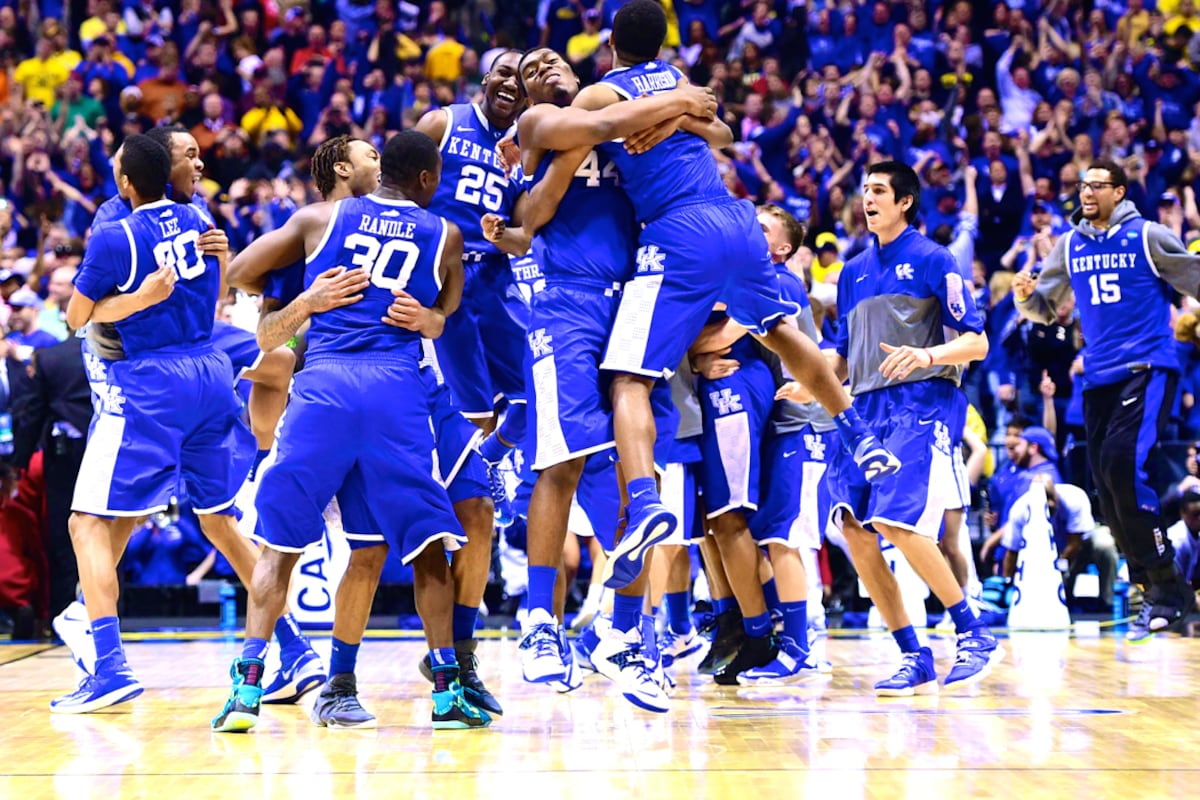 March Madness 2014: No Moment Too Big as Freshmen Power Kentucky to ...