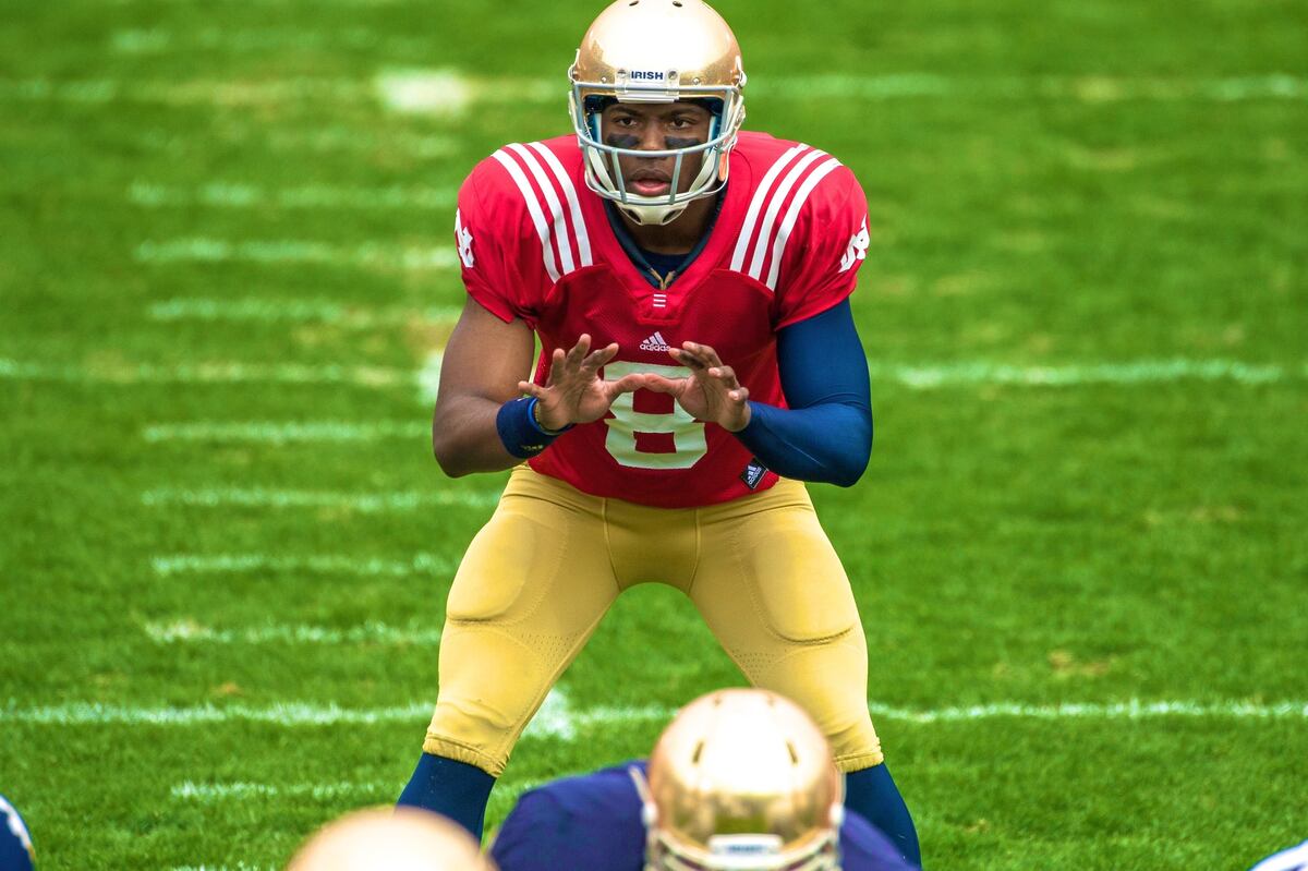Notre Dame Football: Malik Zaire's Great Spring Game, Impact on Irish ...