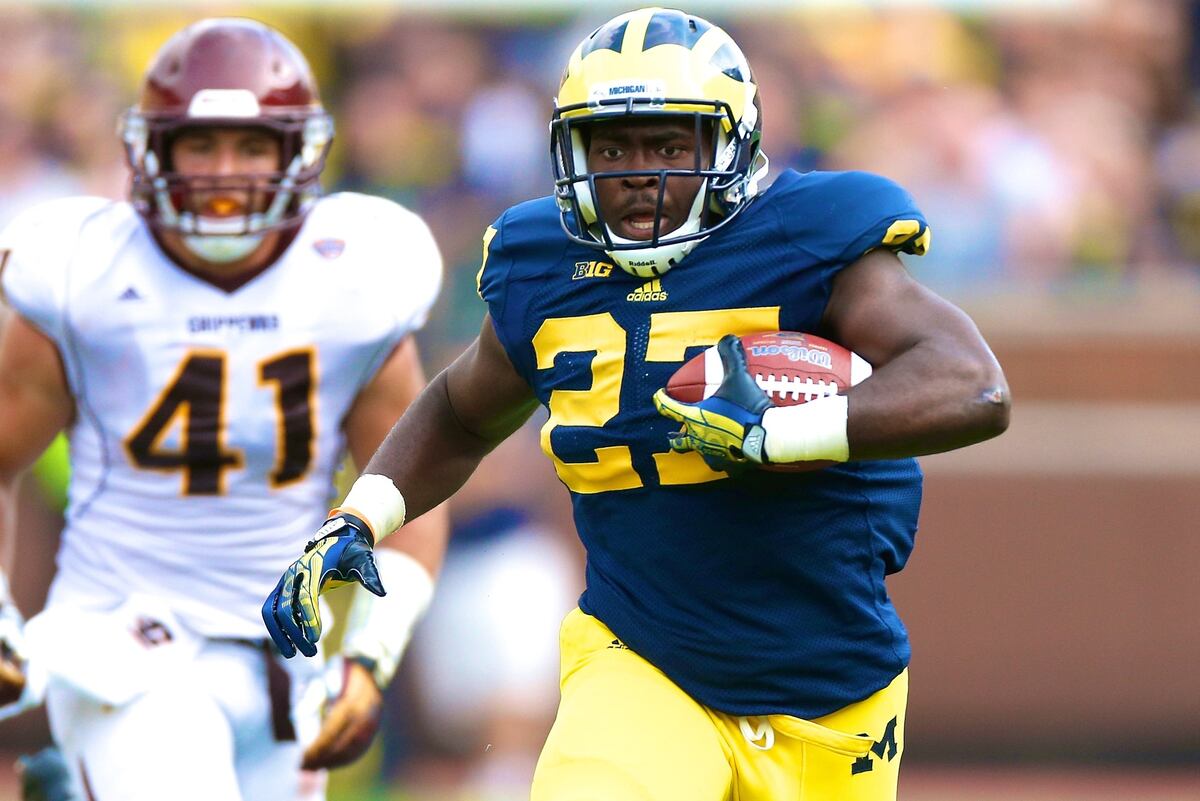 Michigan Football: Realistic Expectations for Derrick Green in 2014 ...