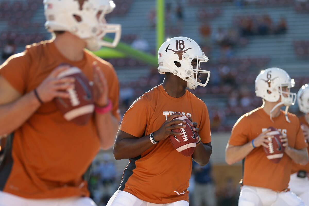 Texas Football: Charlie Strong Updates Horns' QB Competition | News ...