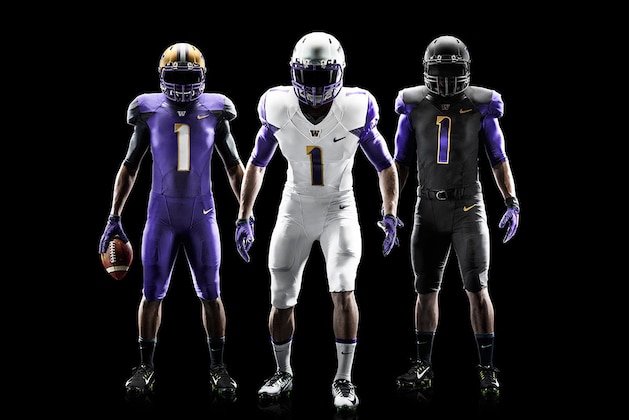 University of Washington Football Unveils New Nike Uniforms for 2014 Season