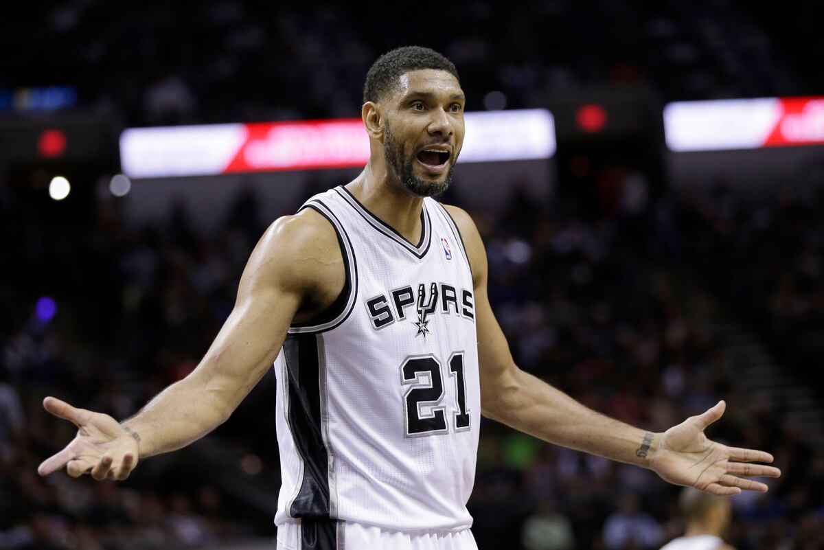 Spurs' Tim Duncan Nearing NBA Record for Most Career Playoff Double ...